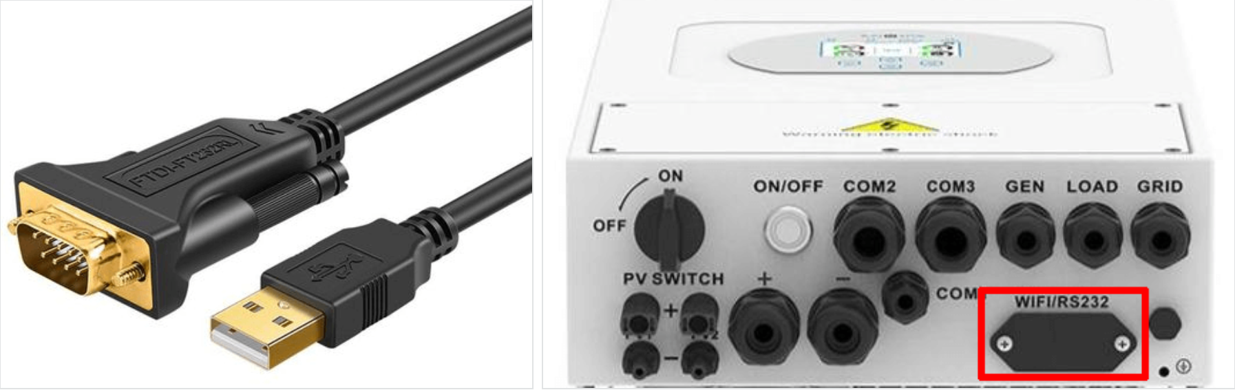 RS232 - Deye Single-Phase Hybrid