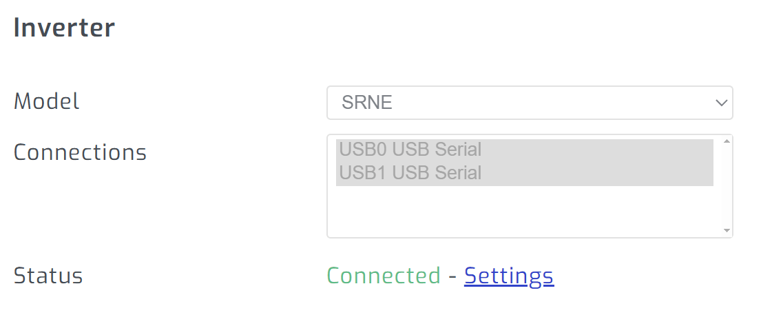 Adjust settings of SRNE HYP Single/Split-Phase Low Voltage